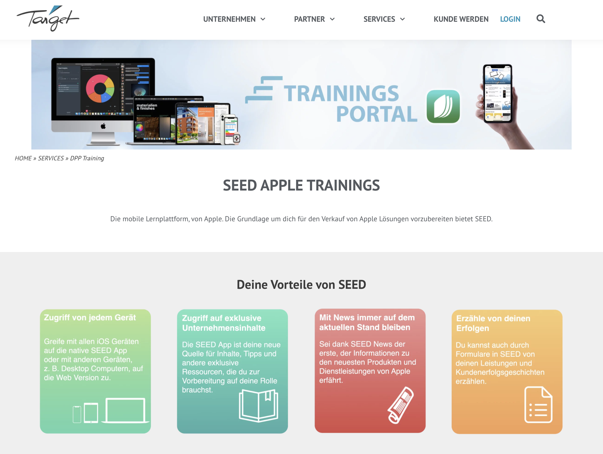 DPP Portal - Target Distribution